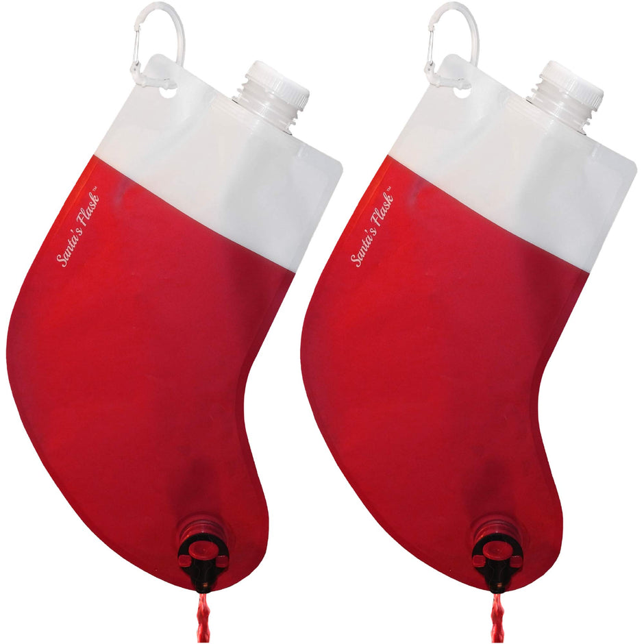 Party Flasks / Santa's Flask / Santa Flask Stocking – PartyFlasks.com